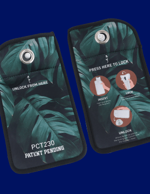 What is a locking phone pouch - Lockable Phone Pouch